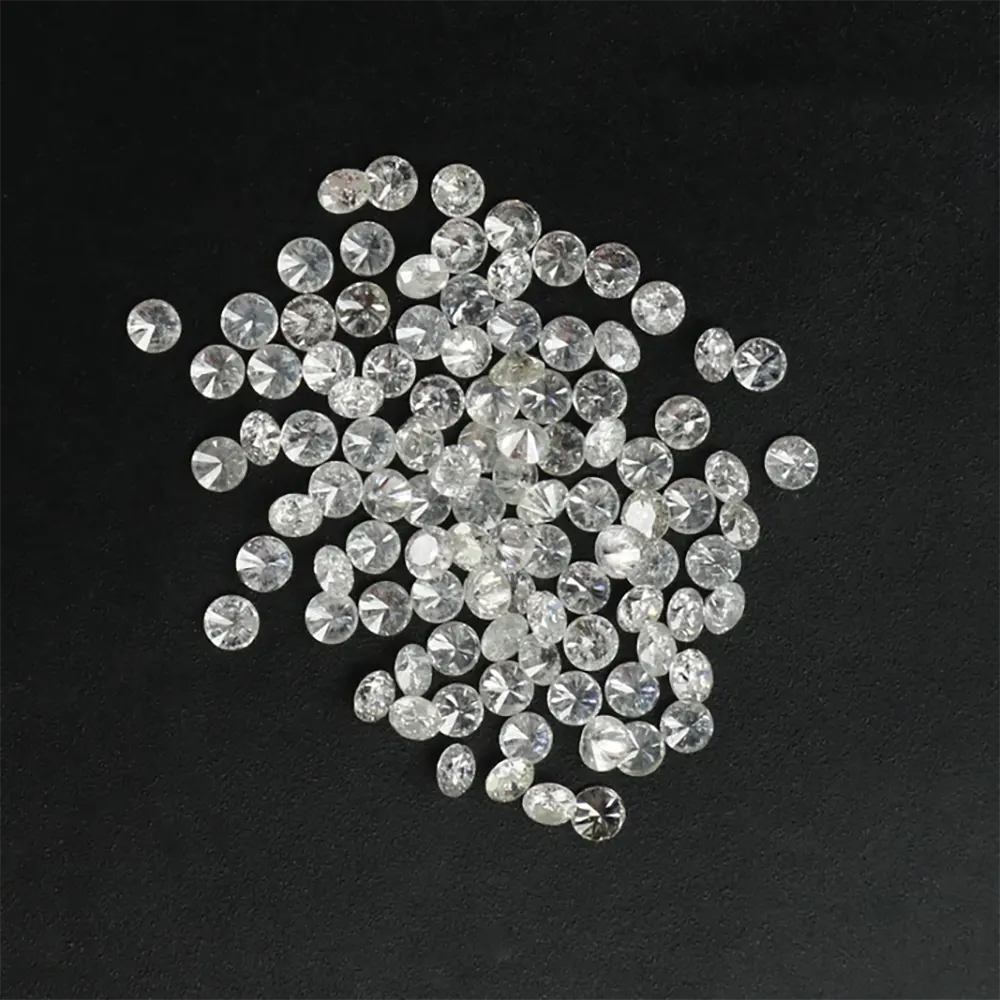 Lab Grown Round Brilliant Cut Diamond Melee DEF Colour VVS Clarity – AESDIA